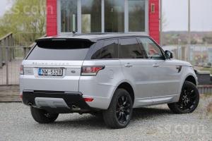 Pelēks Land Rover Range Rover Sport 2016 Rīga, ar dzinēja tilpumu 3.00 L un nobraukumu 157 tūkst. km par 18500 €, foto 5 vietnē AUTOMOTO.COM.LV