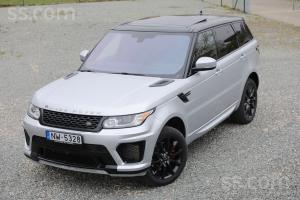 Pelēks Land Rover Range Rover Sport 2016 Rīga, ar dzinēja tilpumu 3.00 L un nobraukumu 157 tūkst. km par 18500 €, foto 6 vietnē AUTOMOTO.COM.LV