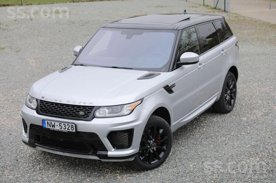 Pelēks Land Rover Range Rover Sport 2016 Rīga, ar dzinēja tilpumu 3.00 L un nobraukumu 157 tūkst. km par 18500 €, foto 6 vietnē AUTOMOTO.COM.LV