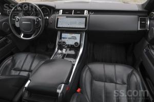 Pelēks Land Rover Range Rover Sport 2016 Rīga, ar dzinēja tilpumu 3.00 L un nobraukumu 157 tūkst. km par 18500 €, foto 7 vietnē AUTOMOTO.COM.LV