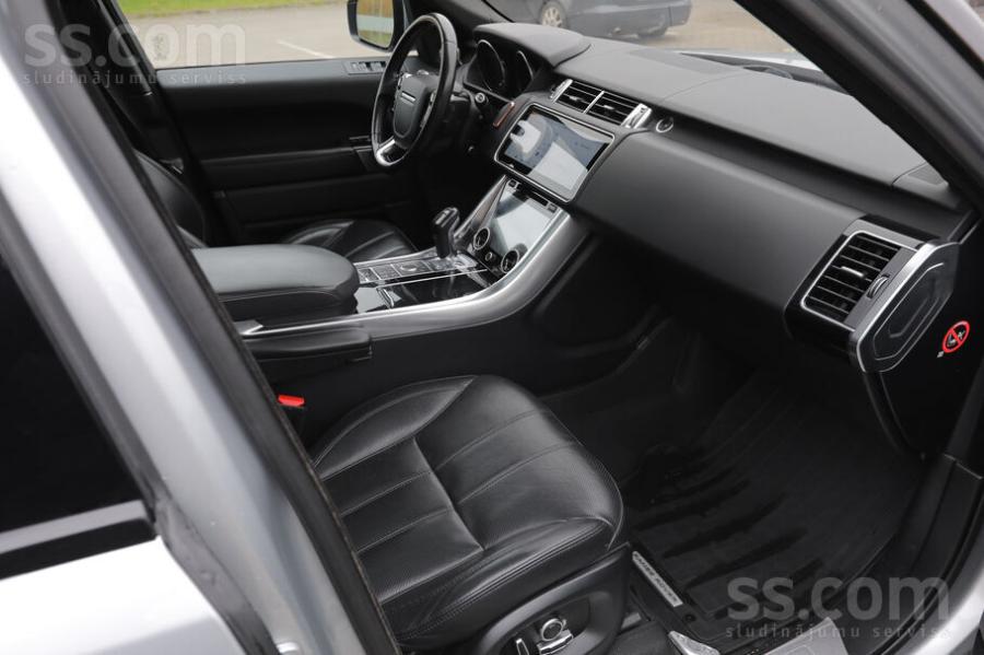 Pelēks Land Rover Range Rover Sport 2016 Rīga, ar dzinēja tilpumu 3.00 L un nobraukumu 157 tūkst. km par 18500 €, foto 9 vietnē AUTOMOTO.COM.LV
