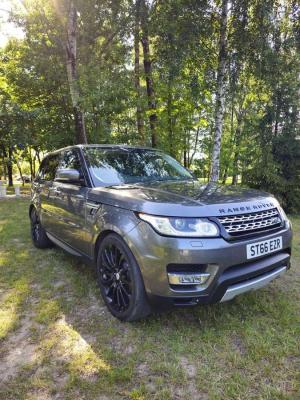 Pelēks Land Rover Range Rover Sport 2016 Kauņa, ar dzinēja tilpumu 2.99 L un nobraukumu 200 tūkst. km par 9200 €, foto 4 vietnē AUTOMOTO.COM.LV