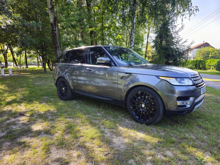 Pelēks Land Rover Range Rover Sport 2016 Kauņa, ar dzinēja tilpumu 2.99 L un nobraukumu 200 tūkst. km par 9200 €, foto 5 vietnē AUTOMOTO.COM.LV