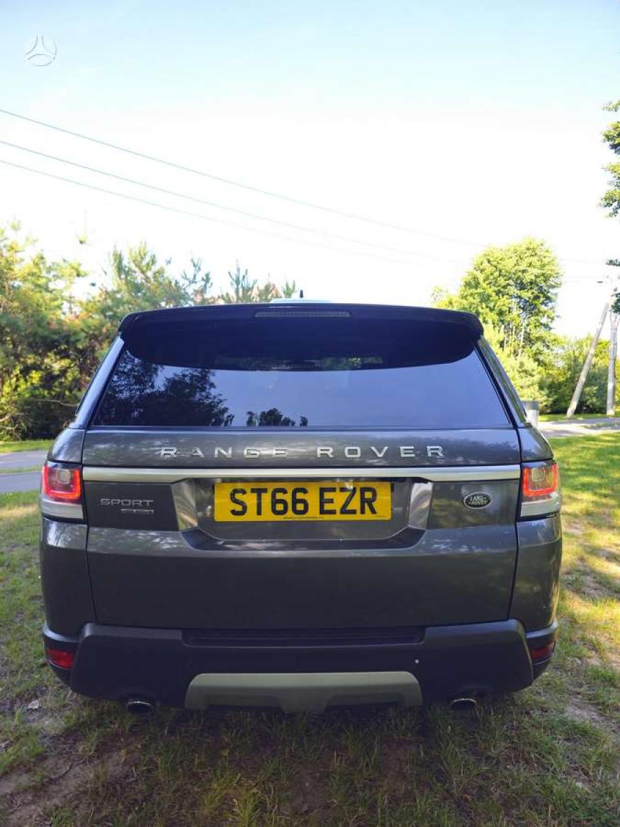 Pelēks Land Rover Range Rover Sport 2016 Kauņa, ar dzinēja tilpumu 2.99 L un nobraukumu 200 tūkst. km par 9200 €, foto 8 vietnē AUTOMOTO.COM.LV