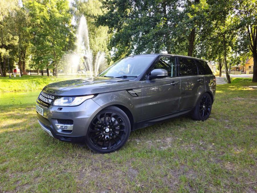 Pelēks Land Rover Range Rover Sport 2016 Kauņa, ar dzinēja tilpumu 2.99 L un nobraukumu 200 tūkst. km par 9200 €, foto 12 vietnē AUTOMOTO.COM.LV