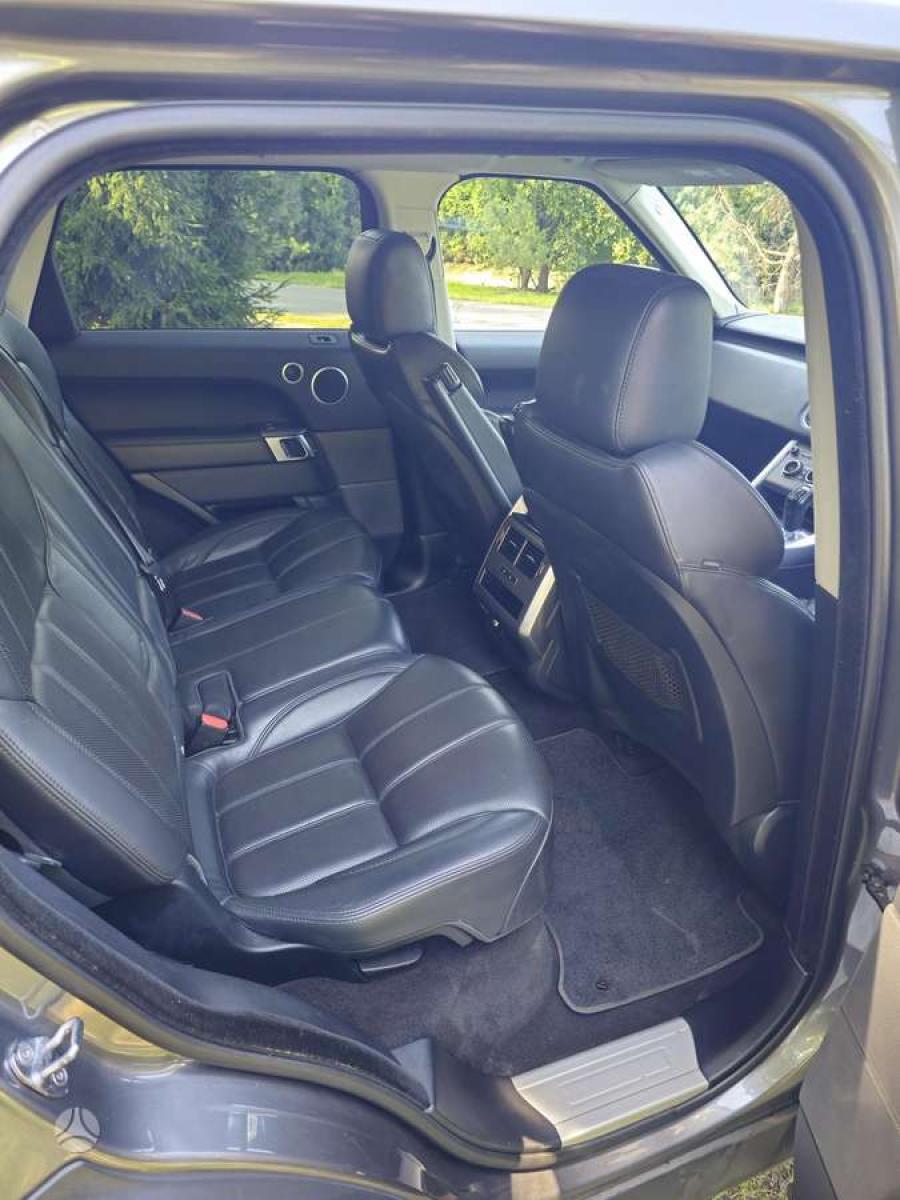 Pelēks Land Rover Range Rover Sport 2016 Kauņa, ar dzinēja tilpumu 2.99 L un nobraukumu 200 tūkst. km par 9200 €, foto 20 vietnē AUTOMOTO.COM.LV