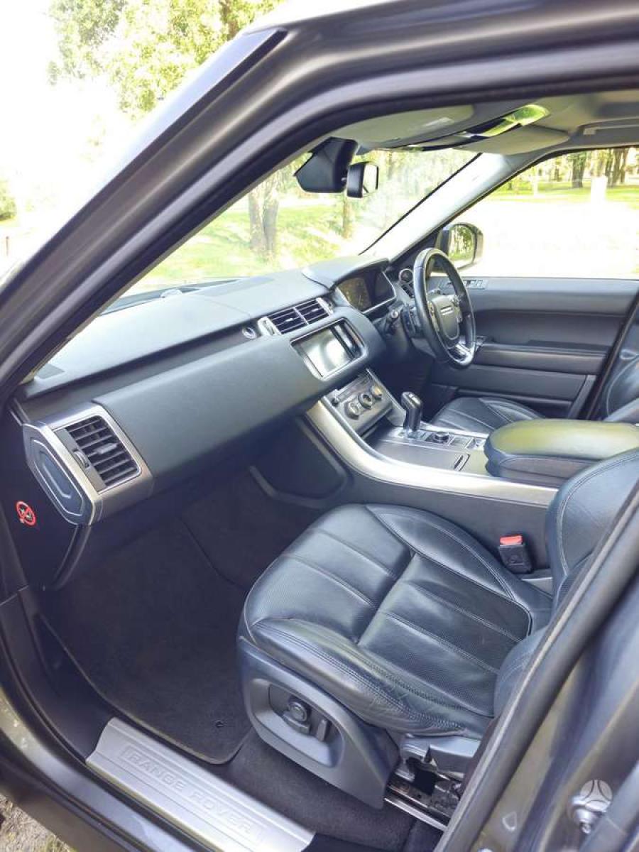 Pelēks Land Rover Range Rover Sport 2016 Kauņa, ar dzinēja tilpumu 2.99 L un nobraukumu 200 tūkst. km par 9200 €, foto 23 vietnē AUTOMOTO.COM.LV