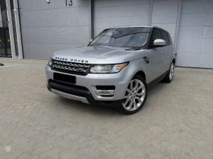 Pelēks Land Rover Range Rover Sport 2016 Viļņa, ar dzinēja tilpumu 3.00 L un nobraukumu 161 tūkst. km par 15999 €, foto  vietnē AUTOMOTO.COM.LV