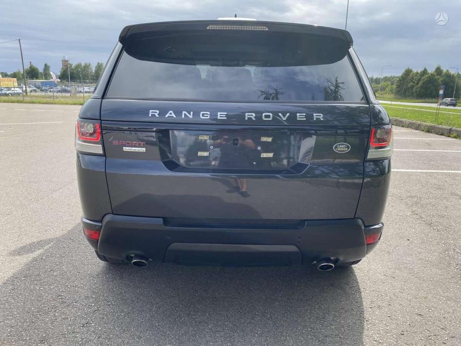 Pelēks Land Rover Range Rover Sport 2016 Panevēža, ar dzinēja tilpumu 4.37 L un nobraukumu 193 tūkst. km par 19200 €, foto 7 vietnē AUTOMOTO.COM.LV