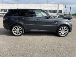 Pelēks Land Rover Range Rover Sport 2016 Panevēža, ar dzinēja tilpumu 4.37 L un nobraukumu 193 tūkst. km par 19200 €, foto 8 vietnē AUTOMOTO.COM.LV