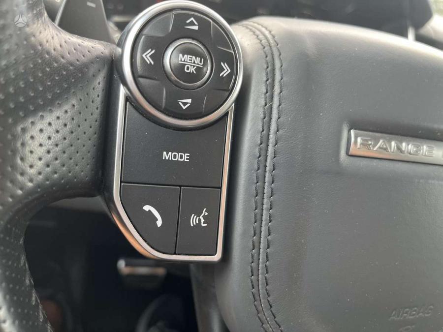 Pelēks Land Rover Range Rover Sport 2016 Panevēža, ar dzinēja tilpumu 4.37 L un nobraukumu 193 tūkst. km par 19200 €, foto 17 vietnē AUTOMOTO.COM.LV
