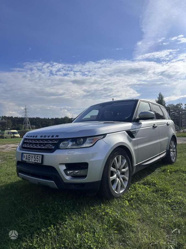 Grey Land Rover Range Rover Sport 2016 in Kaunas, with an engine capacity of 2.99 L and mileage of 235 thousand km for 9000 €, photo 1 on AUTOMOTO.COM.LV