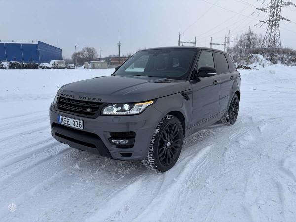 Grey Land Rover Range Rover Sport 2017 in Kaunas, with an engine capacity of 2.99 L and mileage of 227 thousand km for 23000 €, photo 1 on AUTOMOTO.COM.LV