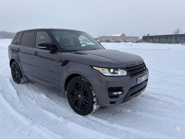 Grey Land Rover Range Rover Sport 2017 in Kaunas, with an engine capacity of 2.99 L and mileage of 227 thousand km for 23000 €, photo 3 on AUTOMOTO.COM.LV