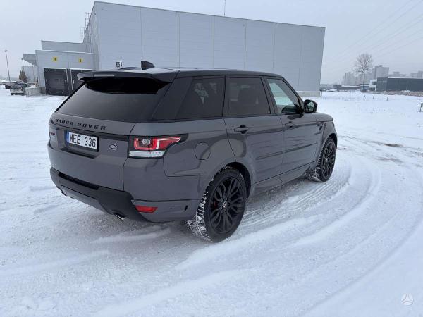 Grey Land Rover Range Rover Sport 2017 in Kaunas, with an engine capacity of 2.99 L and mileage of 227 thousand km for 23000 €, photo 6 on AUTOMOTO.COM.LV