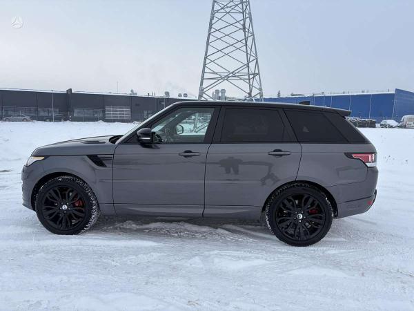 Grey Land Rover Range Rover Sport 2017 in Kaunas, with an engine capacity of 2.99 L and mileage of 227 thousand km for 23000 €, photo 9 on AUTOMOTO.COM.LV