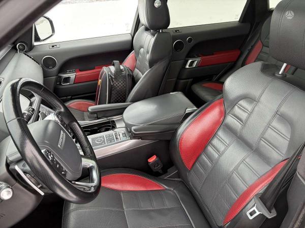 Pelēks Land Rover Range Rover Sport 2017 Kauņa, ar dzinēja tilpumu 2.99 L un nobraukumu 227 tūkst. km par 23000 €, foto 11 vietnē AUTOMOTO.COM.LV