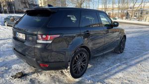 Grey Land Rover Range Rover Sport 2017 in Panevezys, with an engine capacity of 2.99 L and mileage of 197 thousand km for 22300 €, photo 4 on AUTOMOTO.COM.LV