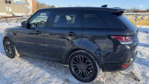 Grey Land Rover Range Rover Sport 2017 in Panevezys, with an engine capacity of 2.99 L and mileage of 197 thousand km for 22300 €, photo 7 on AUTOMOTO.COM.LV