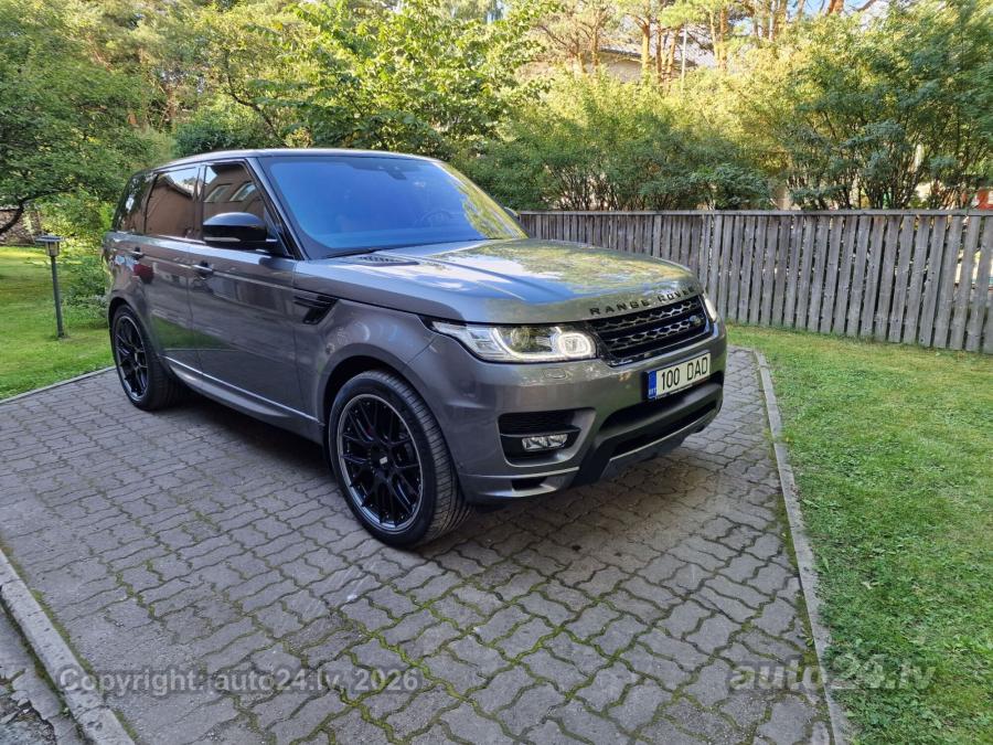 Pelēks Land Rover Range Rover Sport 2017 Tallina, ar dzinēja tilpumu 3.00 L un nobraukumu 162 tūkst. km par 27900 €, foto 1 vietnē AUTOMOTO.COM.LV