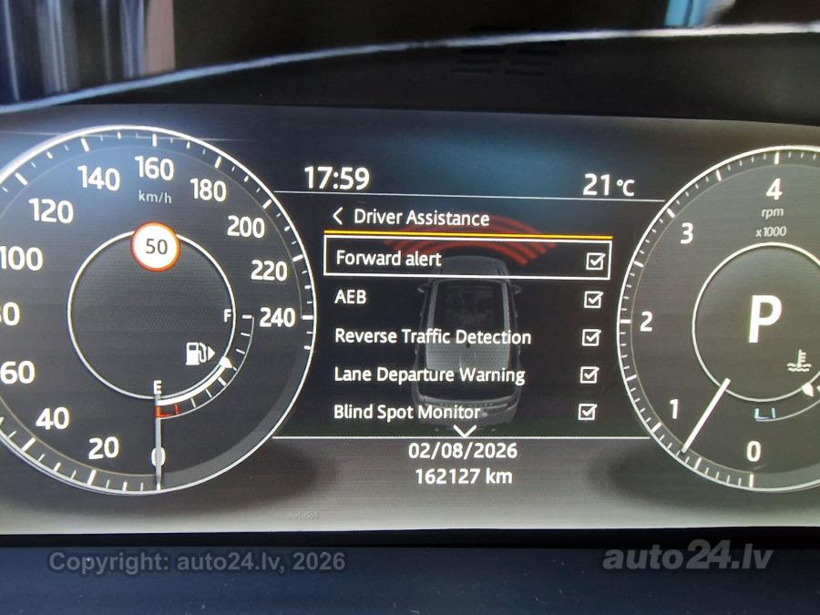 Pelēks Land Rover Range Rover Sport 2017 Tallina, ar dzinēja tilpumu 3.00 L un nobraukumu 162 tūkst. km par 27900 €, foto 7 vietnē AUTOMOTO.COM.LV