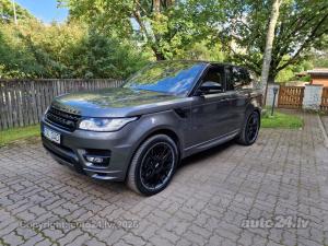 Pelēks Land Rover Range Rover Sport 2017 Tallina, ar dzinēja tilpumu 3.00 L un nobraukumu 162 tūkst. km par 27900 €, foto 9 vietnē AUTOMOTO.COM.LV