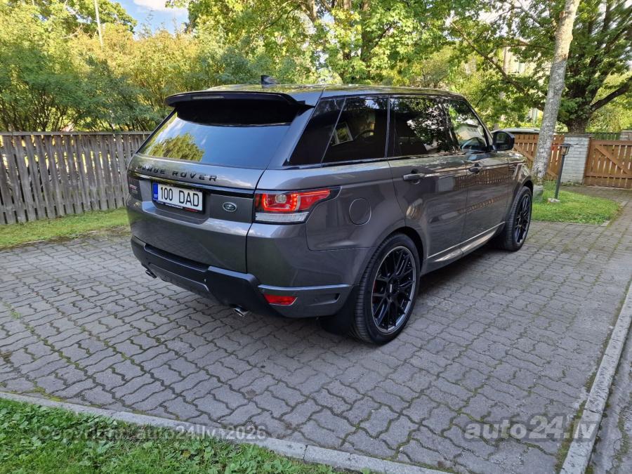 Pelēks Land Rover Range Rover Sport 2017 Tallina, ar dzinēja tilpumu 3.00 L un nobraukumu 162 tūkst. km par 27900 €, foto 10 vietnē AUTOMOTO.COM.LV