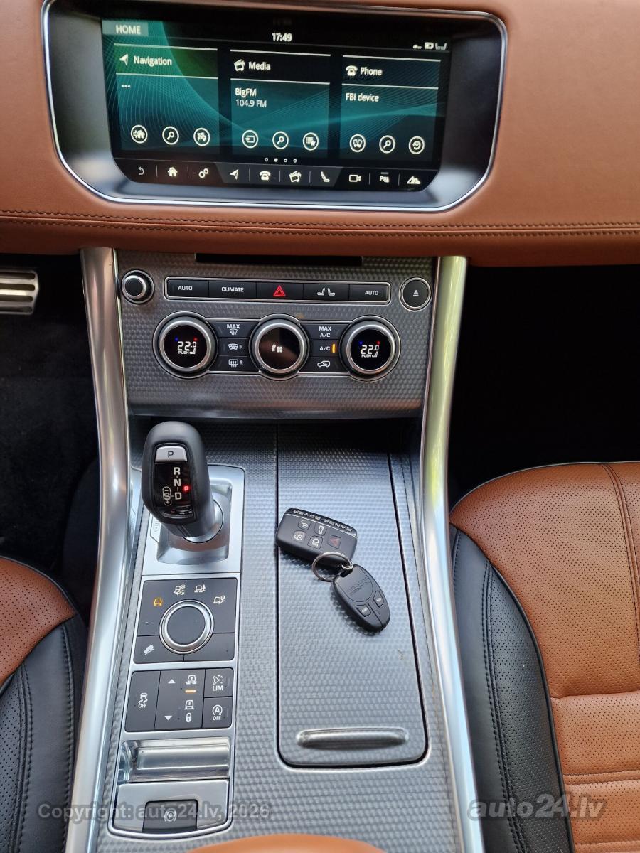 Pelēks Land Rover Range Rover Sport 2017 Tallina, ar dzinēja tilpumu 3.00 L un nobraukumu 162 tūkst. km par 27900 €, foto 26 vietnē AUTOMOTO.COM.LV