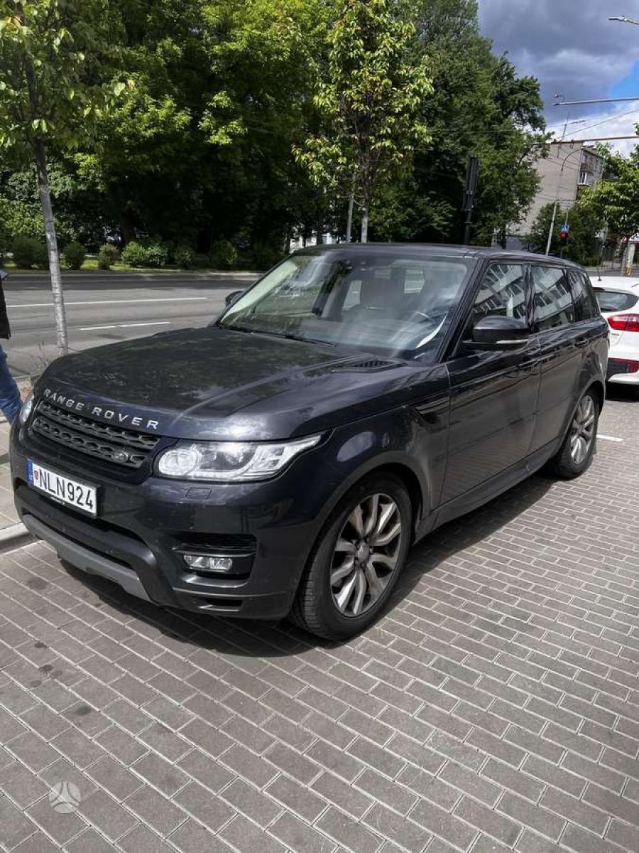 Pelēks Land Rover Range Rover Sport 2017 Viļņa, ar dzinēja tilpumu 3.00 L un nobraukumu 172 tūkst. km par 18000 €, foto 1 vietnē AUTOMOTO.COM.LV