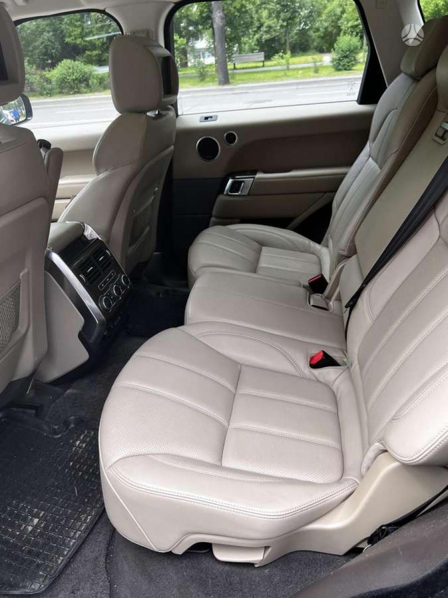 Pelēks Land Rover Range Rover Sport 2017 Viļņa, ar dzinēja tilpumu 3.00 L un nobraukumu 172 tūkst. km par 18000 €, foto 5 vietnē AUTOMOTO.COM.LV