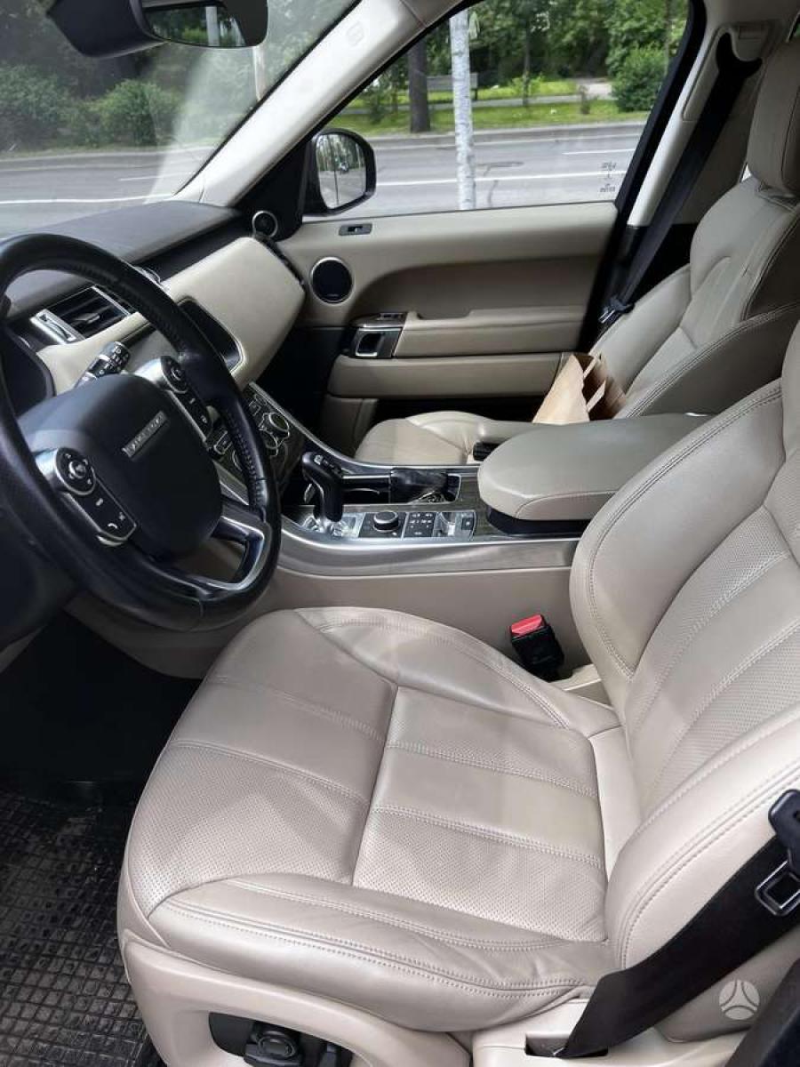 Pelēks Land Rover Range Rover Sport 2017 Viļņa, ar dzinēja tilpumu 3.00 L un nobraukumu 172 tūkst. km par 18000 €, foto 6 vietnē AUTOMOTO.COM.LV