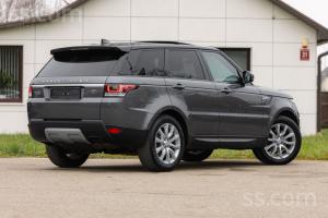 Grey Land Rover Range Rover Sport 2018 in Riga, with an engine capacity of 2.00 L and mileage of 240 thousand km for 21500 €, photo 8 on AUTOMOTO.COM.LV
