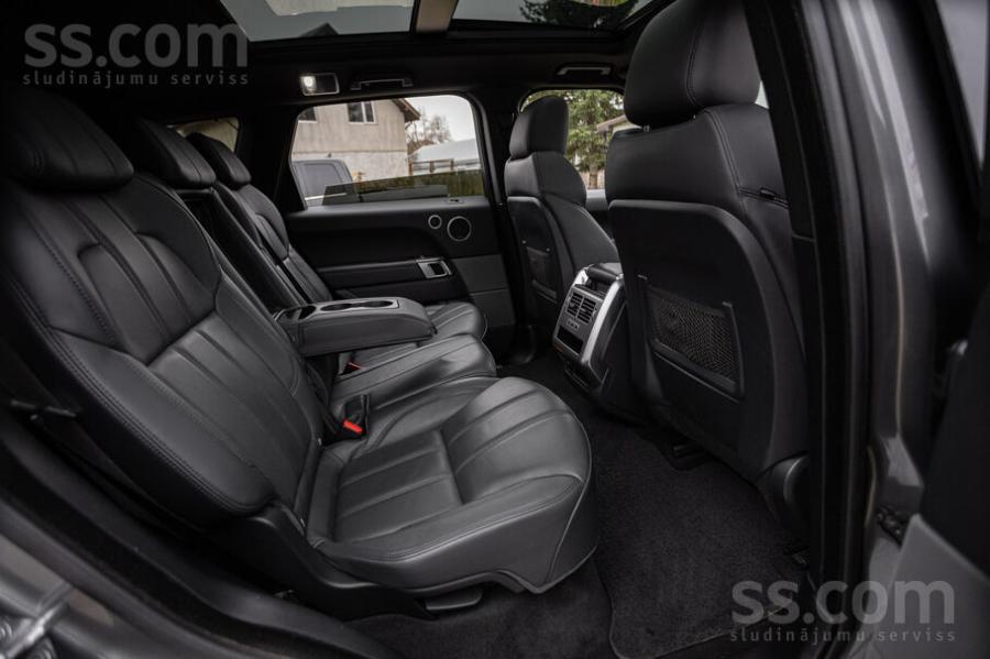 Grey Land Rover Range Rover Sport 2018 in Riga, with an engine capacity of 2.00 L and mileage of 240 thousand km for 21500 €, photo 32 on AUTOMOTO.COM.LV