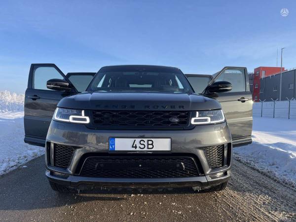 Grey Land Rover Range Rover Sport 2018 in Telschi, with an engine capacity of 2.99 L and mileage of 152 thousand km for 32700 €, photo 1 on AUTOMOTO.COM.LV