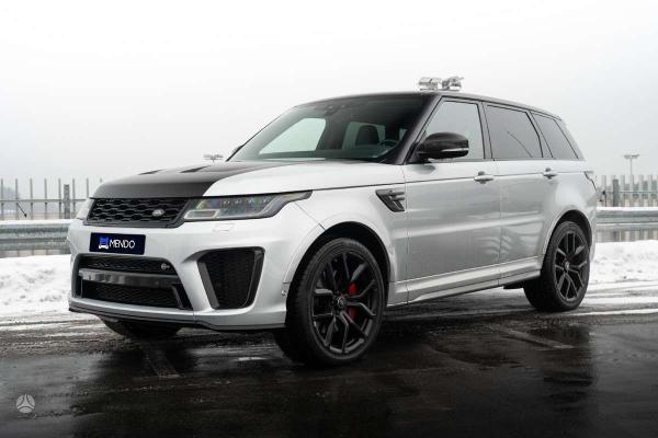 Pelēks Land Rover Range Rover Sport 2018 Viļņa, ar dzinēja tilpumu 5.00 L un nobraukumu 205 tūkst. km par 39990 €, foto 1 vietnē AUTOMOTO.COM.LV