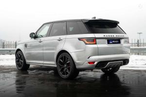 Pelēks Land Rover Range Rover Sport 2018 Viļņa, ar dzinēja tilpumu 5.00 L un nobraukumu 205 tūkst. km par 39990 €, foto 4 vietnē AUTOMOTO.COM.LV