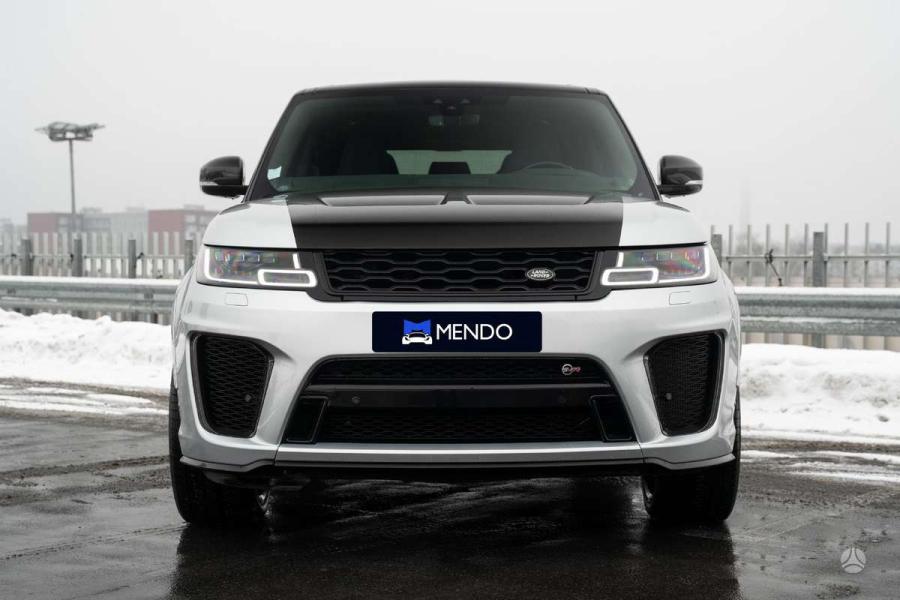Pelēks Land Rover Range Rover Sport 2018 Viļņa, ar dzinēja tilpumu 5.00 L un nobraukumu 205 tūkst. km par 39990 €, foto 7 vietnē AUTOMOTO.COM.LV