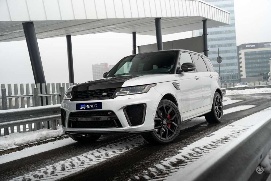 Pelēks Land Rover Range Rover Sport 2018 Viļņa, ar dzinēja tilpumu 5.00 L un nobraukumu 205 tūkst. km par 39990 €, foto 32 vietnē AUTOMOTO.COM.LV