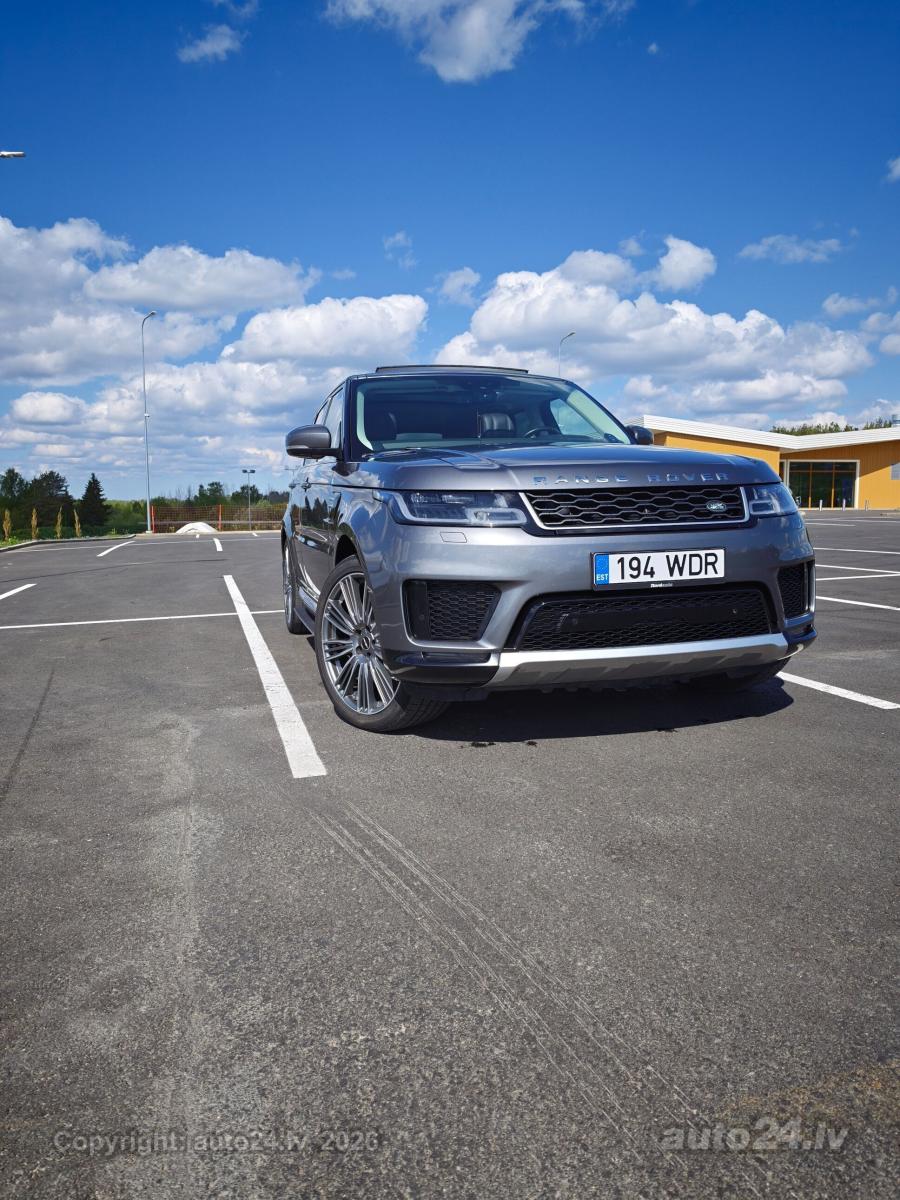 Grey Land Rover Range Rover Sport 2018 in Narva, with an engine capacity of 3.00 L and mileage of 212 thousand km for 35000 €, photo 1 on AUTOMOTO.COM.LV