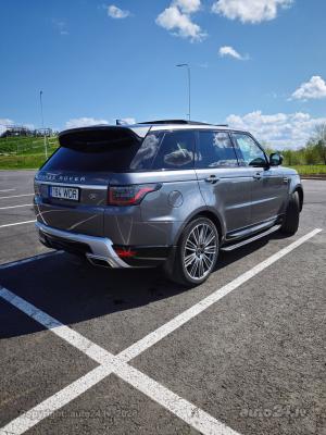 Grey Land Rover Range Rover Sport 2018 in Narva, with an engine capacity of 3.00 L and mileage of 212 thousand km for 35000 €, photo 3 on AUTOMOTO.COM.LV