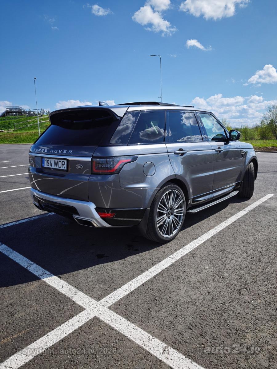 Grey Land Rover Range Rover Sport 2018 in Narva, with an engine capacity of 3.00 L and mileage of 212 thousand km for 35000 €, photo 3 on AUTOMOTO.COM.LV