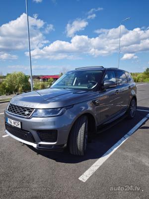 Grey Land Rover Range Rover Sport 2018 in Narva, with an engine capacity of 3.00 L and mileage of 212 thousand km for 35000 €, photo 4 on AUTOMOTO.COM.LV