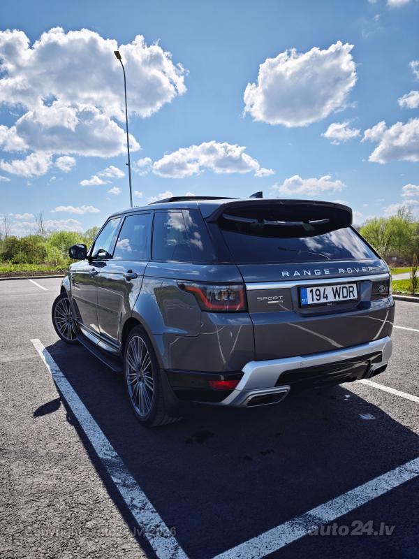 Grey Land Rover Range Rover Sport 2018 in Narva, with an engine capacity of 3.00 L and mileage of 212 thousand km for 35000 €, photo 4 on AUTOMOTO.COM.LV