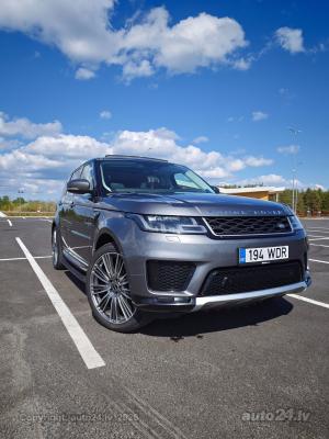 Grey Land Rover Range Rover Sport 2018 in Narva, with an engine capacity of 3.00 L and mileage of 212 thousand km for 35000 €, photo 6 on AUTOMOTO.COM.LV