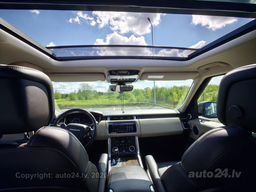 Grey Land Rover Range Rover Sport 2018 in Narva, with an engine capacity of 3.00 L and mileage of 212 thousand km for 35000 €, photo 11 on AUTOMOTO.COM.LV