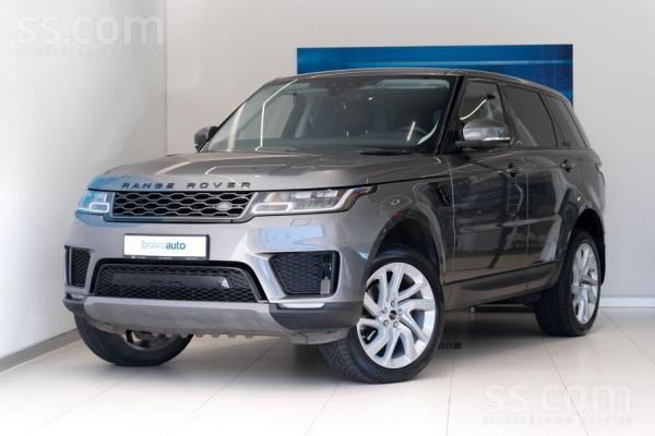 Grey Land Rover Range Rover Sport 2018 in Riga, with an engine capacity of 3.00 L and mileage of 53 thousand km for 27990 €, photo 1 on AUTOMOTO.COM.LV