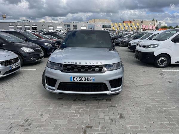 Pelēks Land Rover Range Rover Sport 2018 Tauragė, ar dzinēja tilpumu 5.00 L un nobraukumu 229 tūkst. km par 25500 €, foto 2 vietnē AUTOMOTO.COM.LV