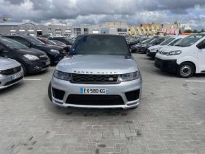 Grey Land Rover Range Rover Sport 2018 in Taurage, with an engine capacity of 5.00 L and mileage of 229 thousand km for 25500 €, photo 3 on AUTOMOTO.COM.LV