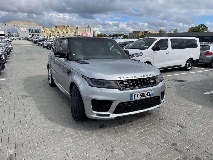Grey Land Rover Range Rover Sport 2018 in Taurage, with an engine capacity of 5.00 L and mileage of 229 thousand km for 25500 €, photo 4 on AUTOMOTO.COM.LV