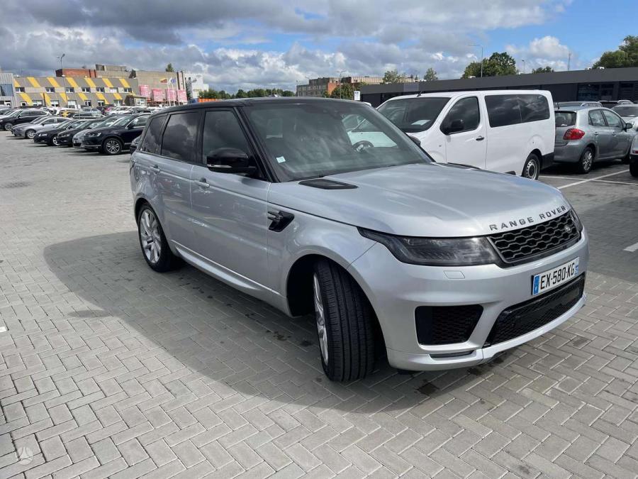 Grey Land Rover Range Rover Sport 2018 in Taurage, with an engine capacity of 5.00 L and mileage of 229 thousand km for 25500 €, photo 5 on AUTOMOTO.COM.LV